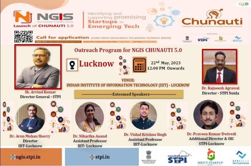 OUTREACH SESSION ON NGIS & CHUNAUTI 5.0 – LUCKNOW – NGIS