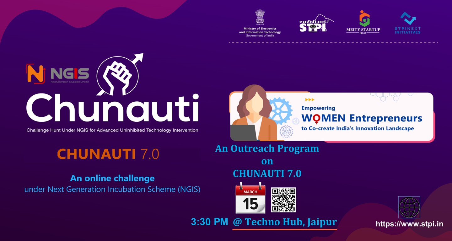 CHUNAUTI 7.0: Empowering Women Entrepreneurs to Co-create India’s Innovation Landscape – NGIS
