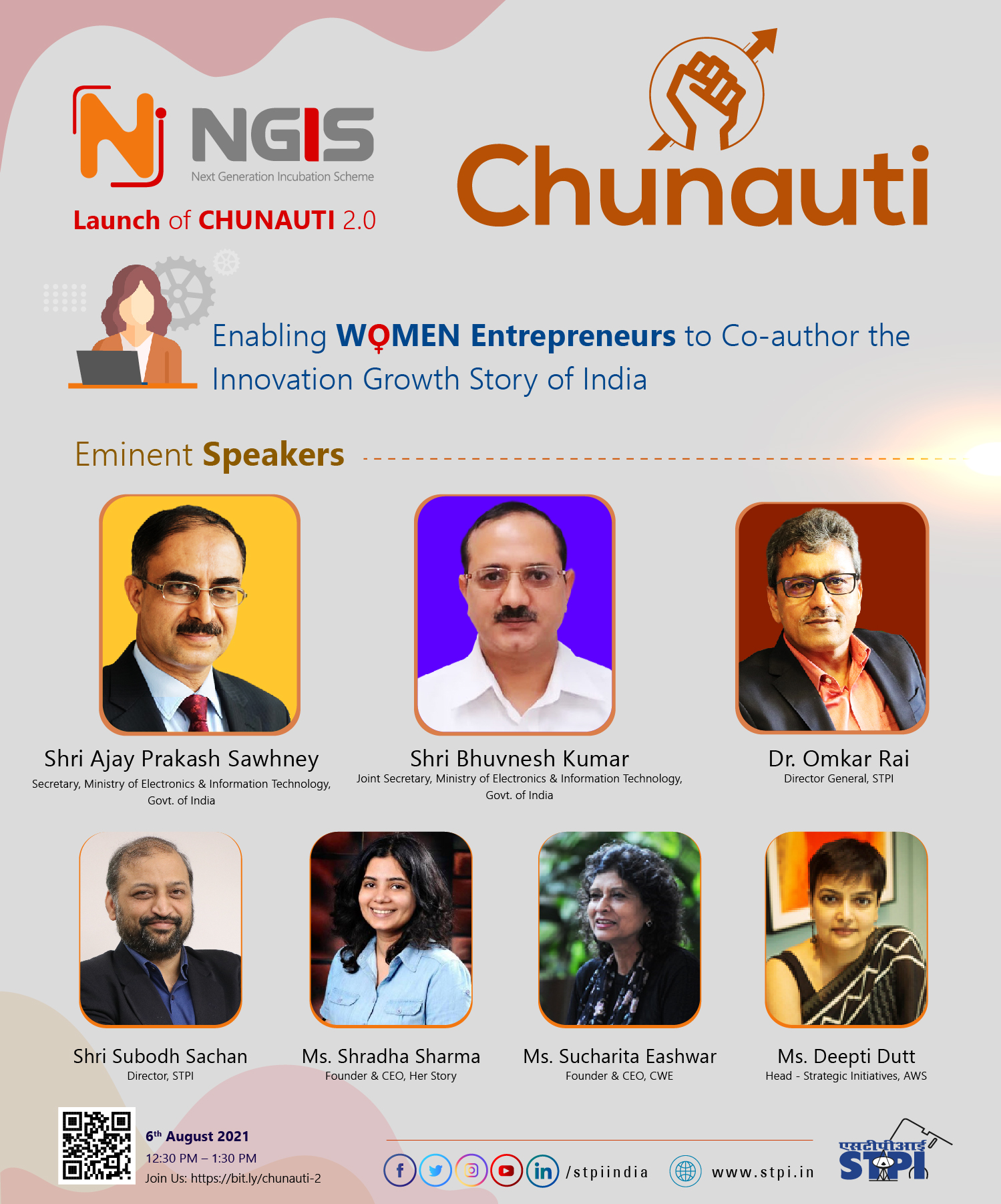Launch of CHUNAUTI 2.0 – Enabling WOMEN Entrepreneurs to Co-Author the ...