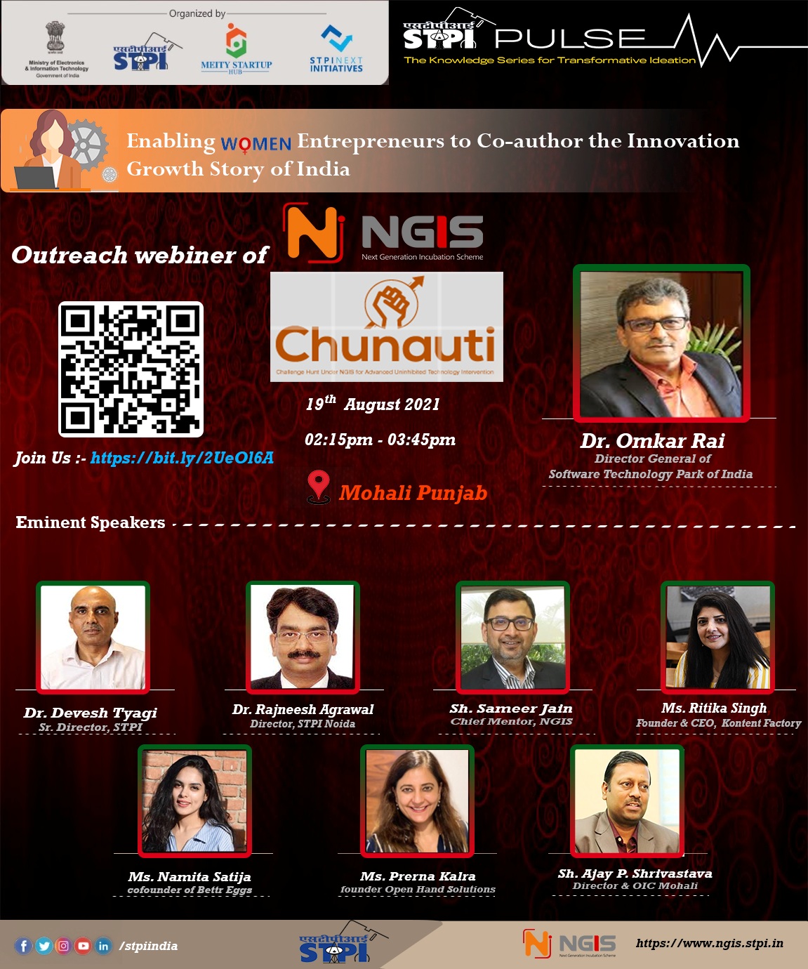 Outreach Webinar of NGIS & CHUNAUTI 2.0 – Mohali – NGIS