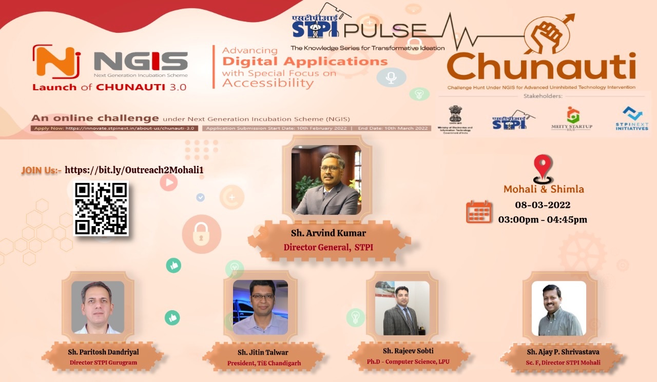 Outreach-CUM-Q&A session on CHUNAUTI 3.0 UNDER NGIS at Mohali – NGIS