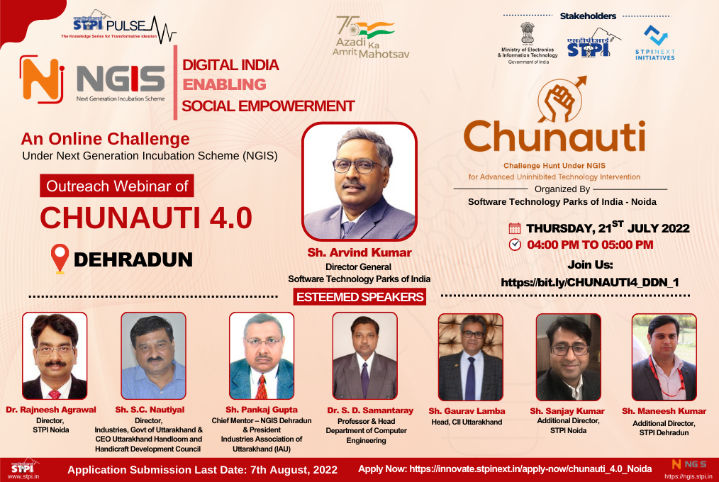 Outreach Webinar for NGIS & CHUNAUTI 4.0 Conducted at Dehradun – NGIS