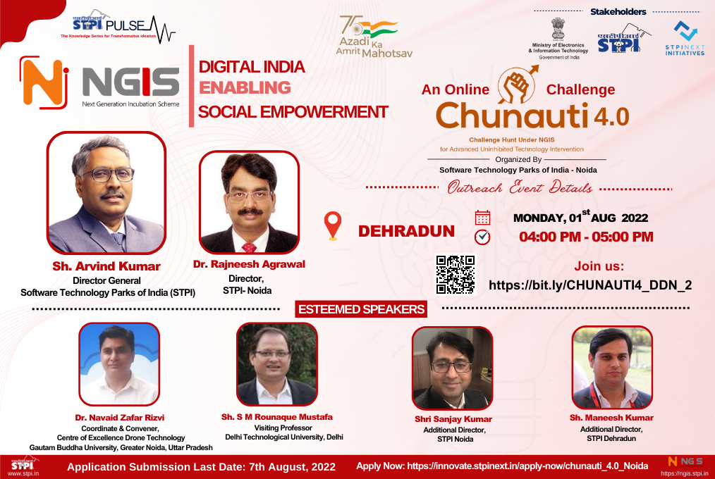 Outreach Webinar for NGIS & CHUNAUTI 4.0 Conducted at Dehradun – NGIS