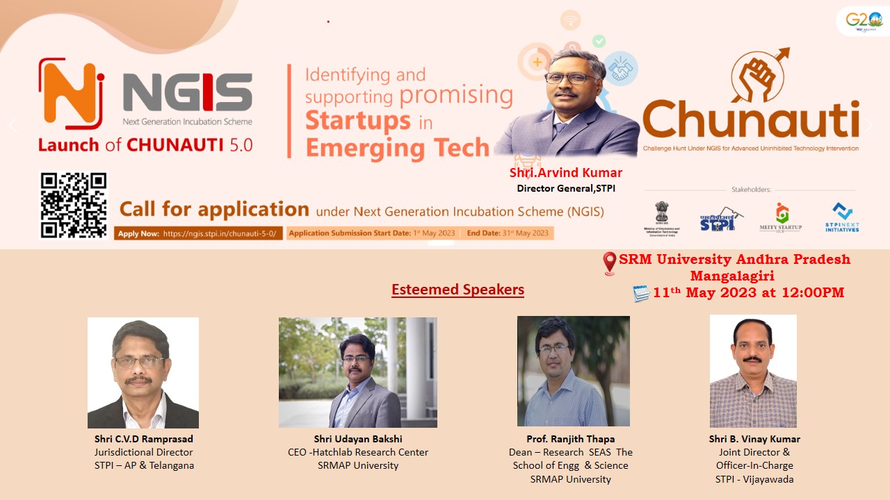 OUTREACH SESSION ON NGIS & CHUNAUTI 5.0 – Vijayawada – NGIS