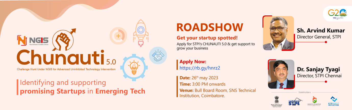 ROADSHOW ON NGIS & CHUNAUTI 5.0 – Coimbatore – NGIS