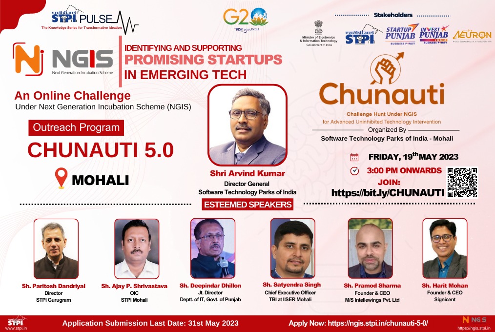 OUTREACH SESSION ON NGIS & CHUNAUTI 5.0 – Mohali – NGIS